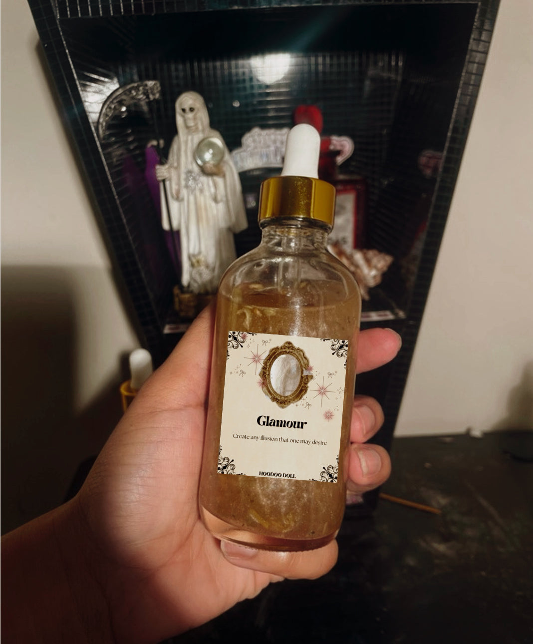 Glamour conjured oil – Conjure Doll Haus