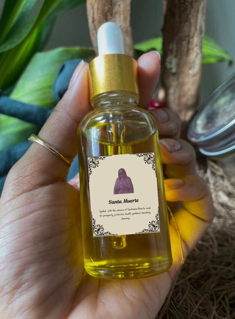 Santa Muerte Oil – Conjure Doll Haus