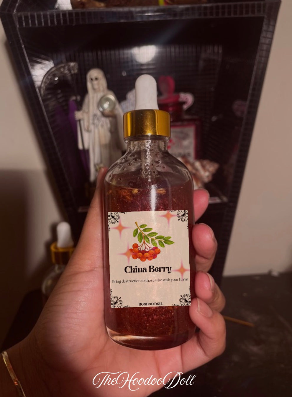 China Berry Oil – Conjure Doll Haus